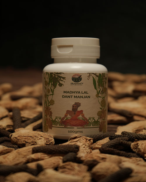 Ayurvedic Madhya Lal Dant Manjan | Buy Madhya Lal Dant Manjan Online